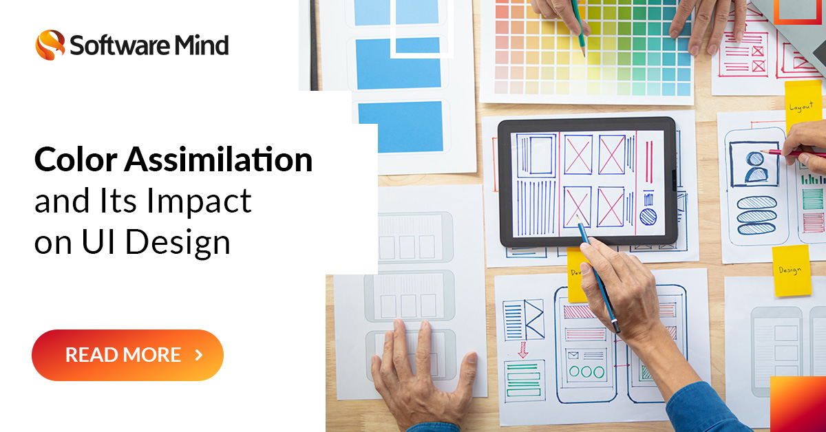 Color Assimilation and Its Impact on UI Design